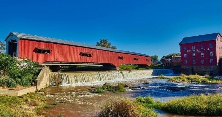 5 Gorgeous Covered Bridges in Indiana - Scenic States