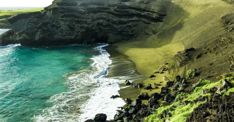 How to Visit the Hidden Green Sand Beach Hawaii - Scenic States